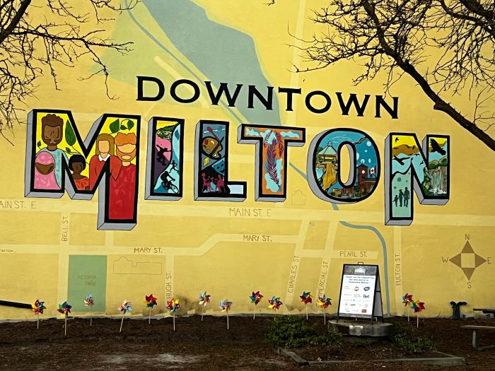 Milton DBIA Unveils New Mural – The Milton Reporter