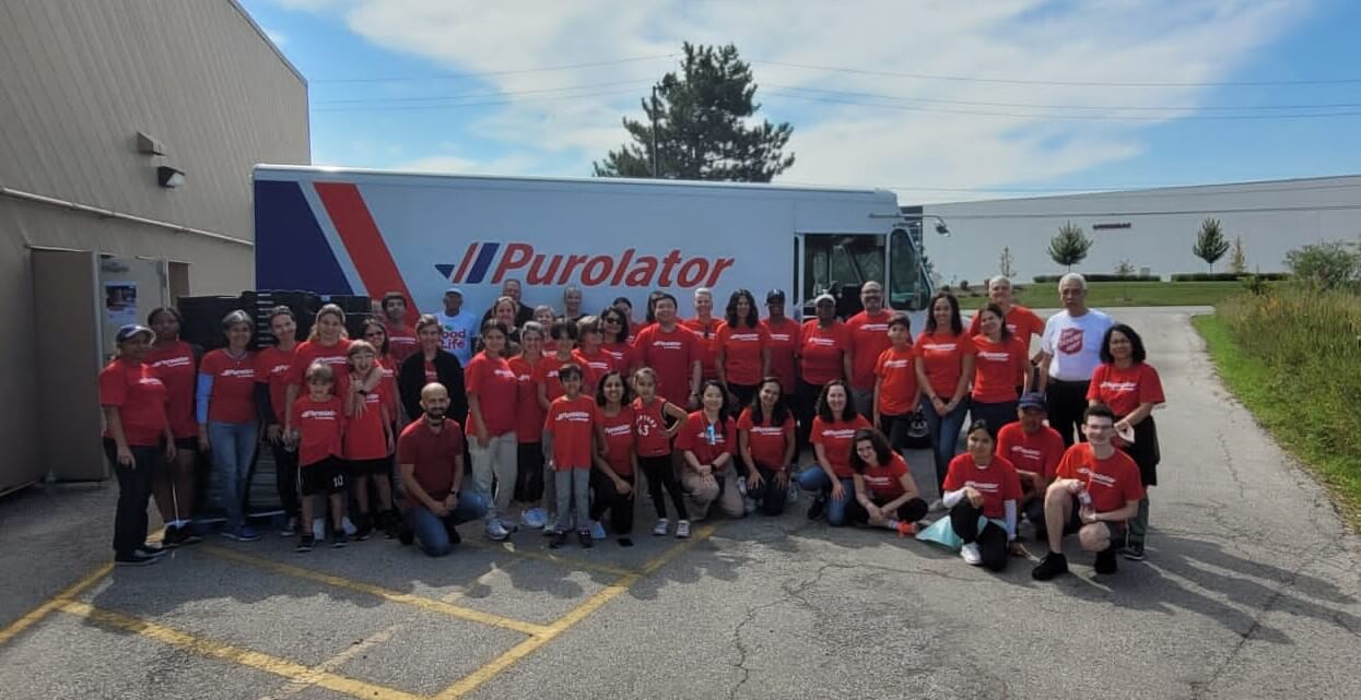 Purolator’s Red Bag Campaign Collects Over 3,200 Pounds of Food for ...
