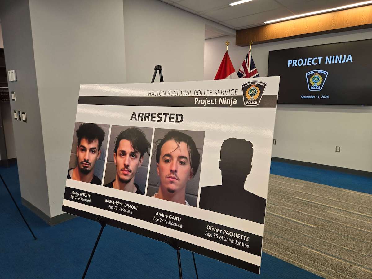 Halton Police dismantle organized auto theft ring in “Project Ninja ...